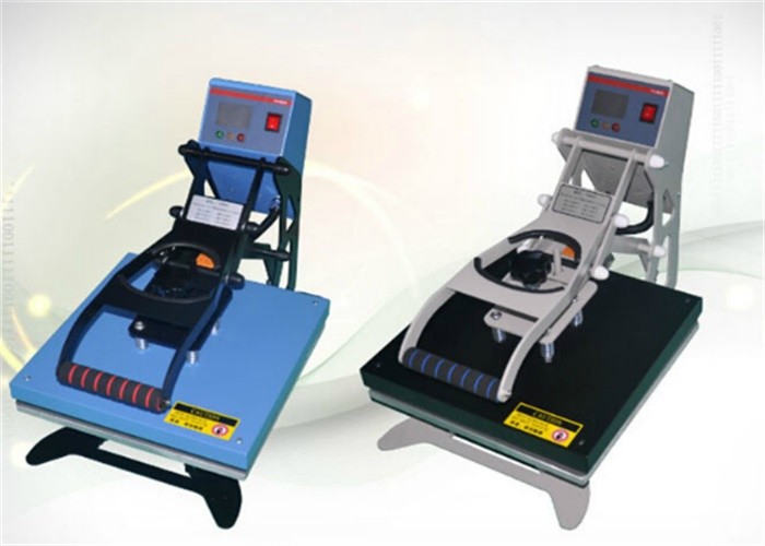 High Accuracy Industrial Heat Press Machine With Flat Work Table and ...