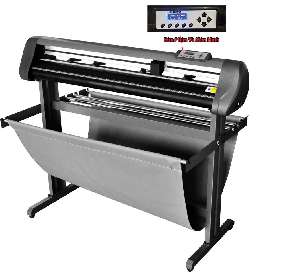 48" Contour Cutting Plotter Automatic Vinyl Plotter Printer With 3 ...