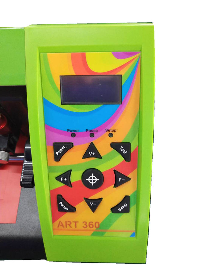 Green 360mm Black Craft Cutting Plotter ARMS Controller Automatic Tracking